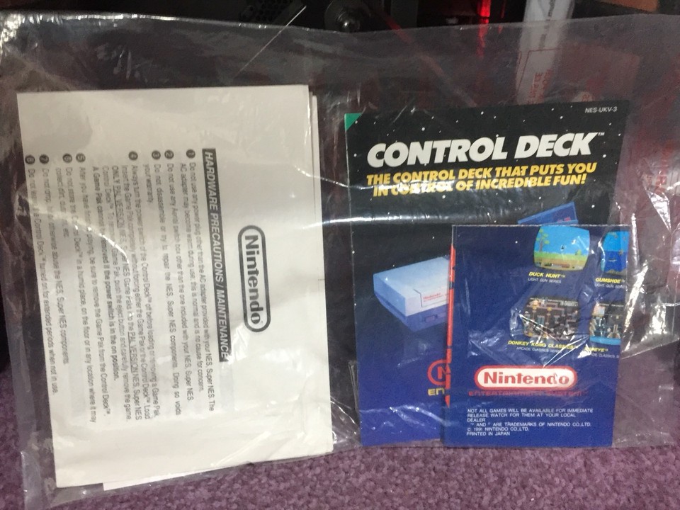 Nintendo NES Challenge Set Super Mario 3 NES Mario 3 Pack Boxed MINT ...