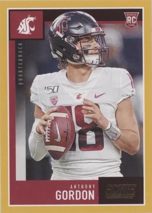2020 Score - Rookies Anthony Gordon #351 Gold (RC) for sale online | eBay
