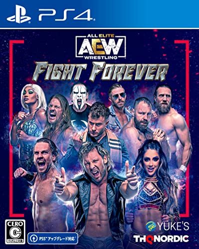 AEW Fight Forever PS4 JAPANESE Game Soft pro wrestling SonyPlaystation ...
