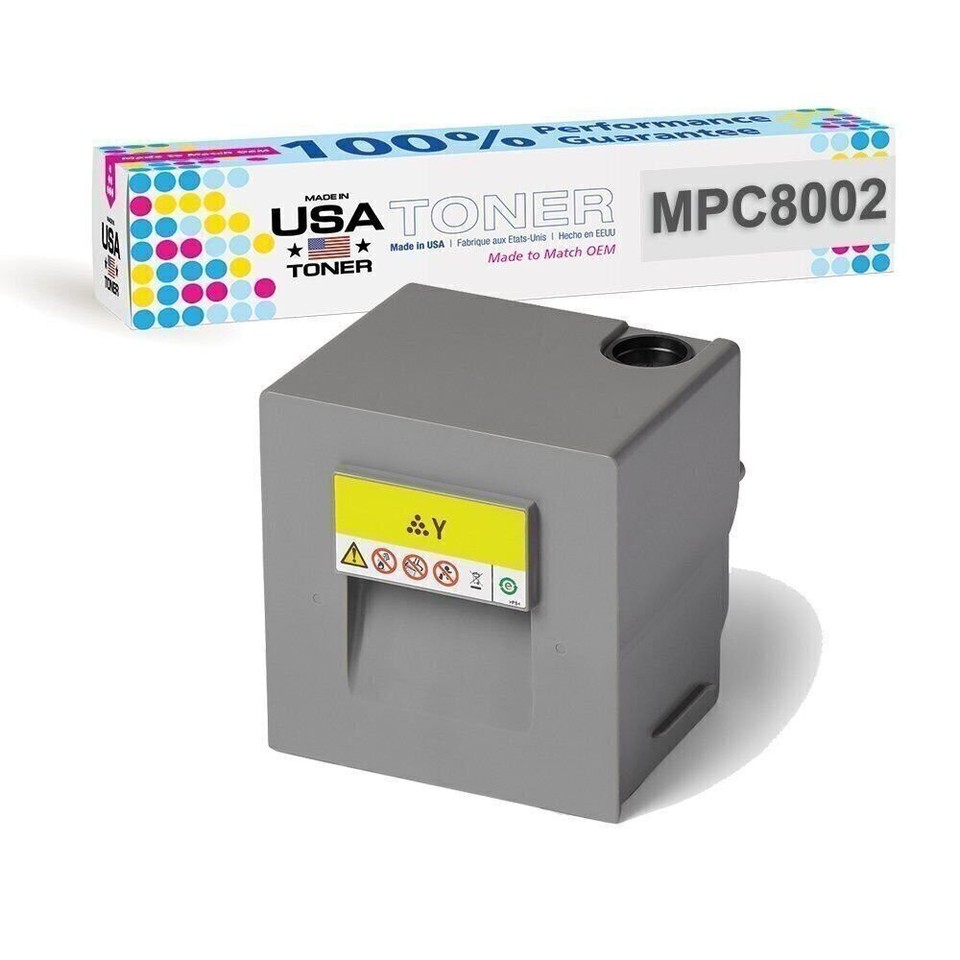 Toner for Ricoh MP C6502SP, MP C8002SP (1 cartridge, Yellow) | eBay