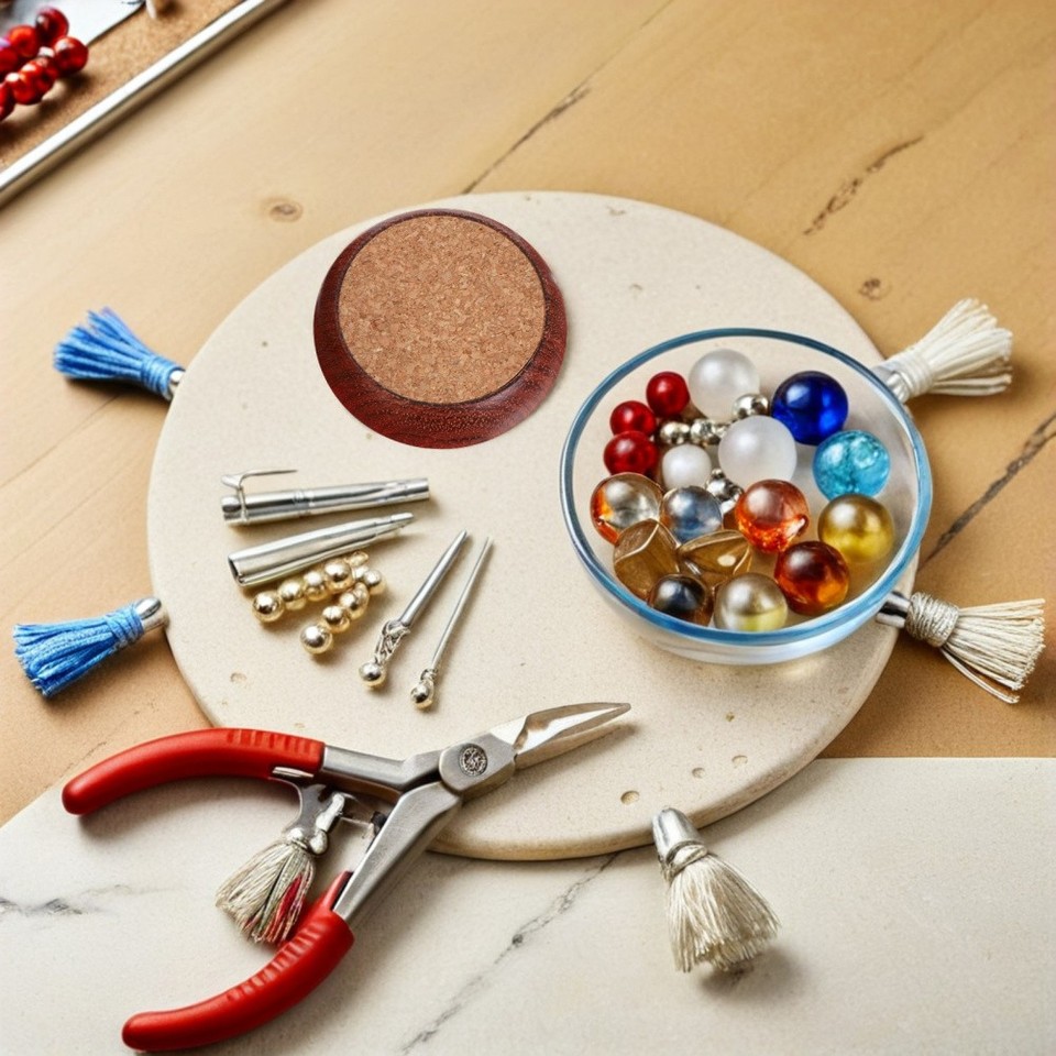 Sewing Pin Cushion - Cork Wood Needle Holder 2.28'' - Diy Pincushion ...