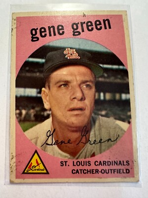 K70,813 - 1959 Topps #37 Gene Green | eBay