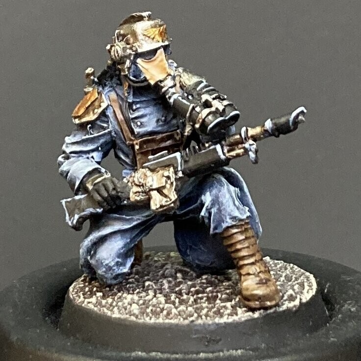 Warhammer 40K Death Korps of Krieg Command Squad Presale Painted ...