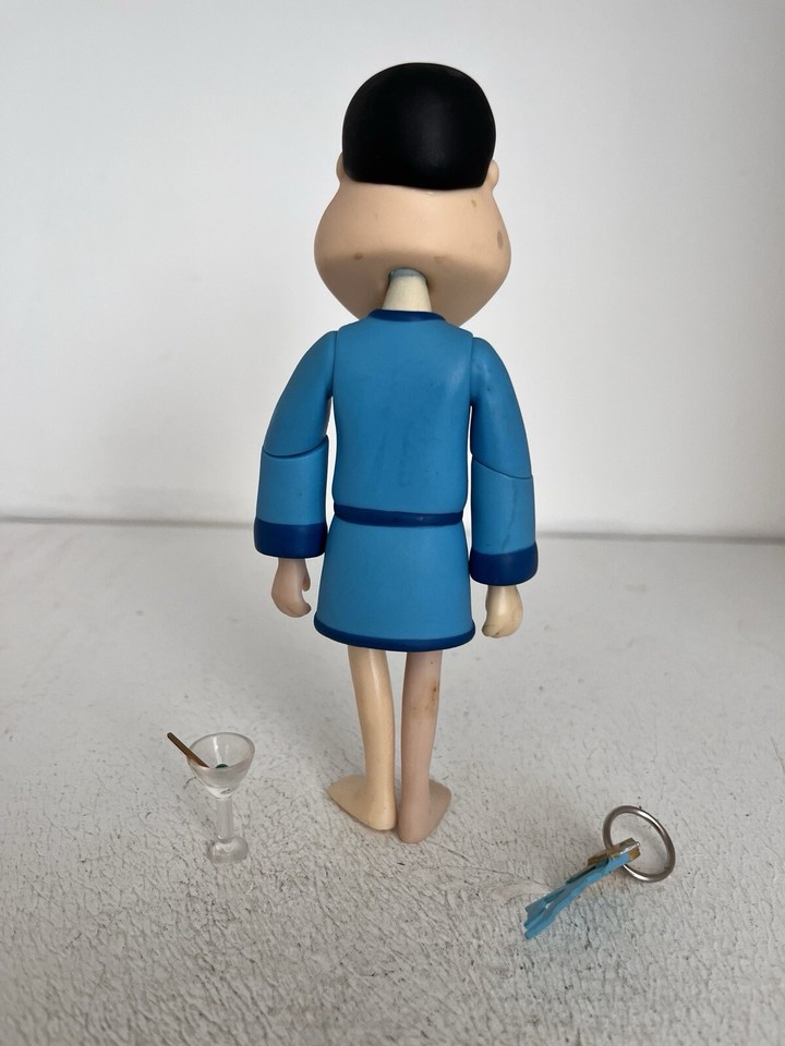 MEZCO TOYZ FAMILY GUY SERIES 8 QUAGMIRE TOY ACTION FIGURE BLUE ROBE | eBay