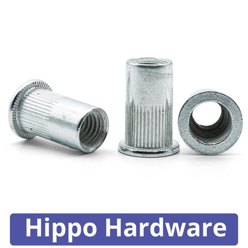 Aluminium Rivnuts Threaded Blind Rivet Nuts Open End Nutsert M3 M4 M5 ...