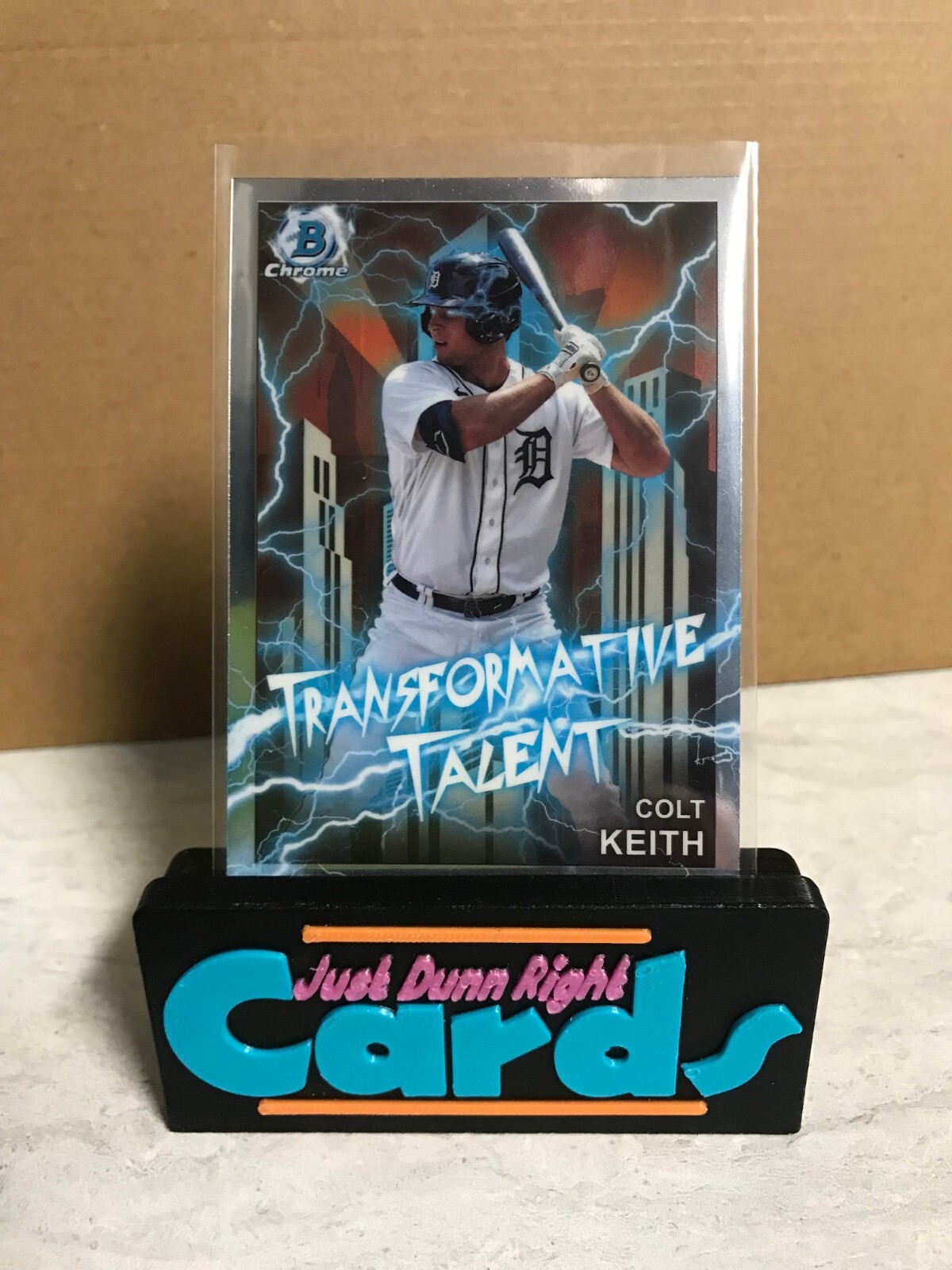 Colt Keith 2023 Bowman Chrome Draft Transformative Talent Rookie Card ...