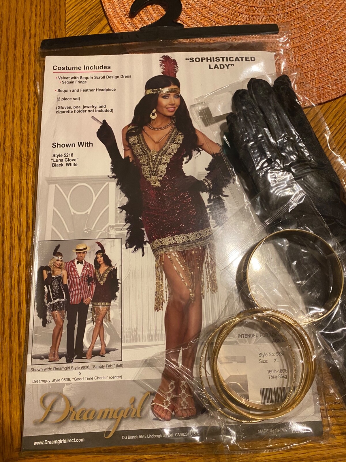 Flapper girl costume - Sophisticated Lady - XL with G… - Gem