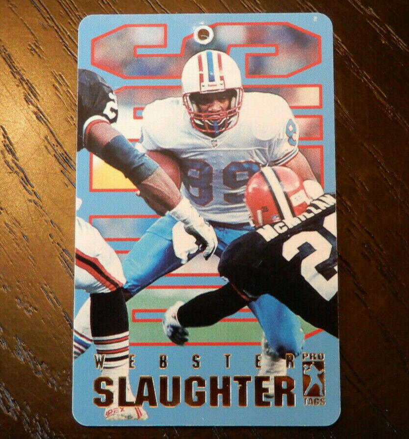 NFL 1994 Pro Tag #066 Houston Oilers Webster Slaughter | eBay
