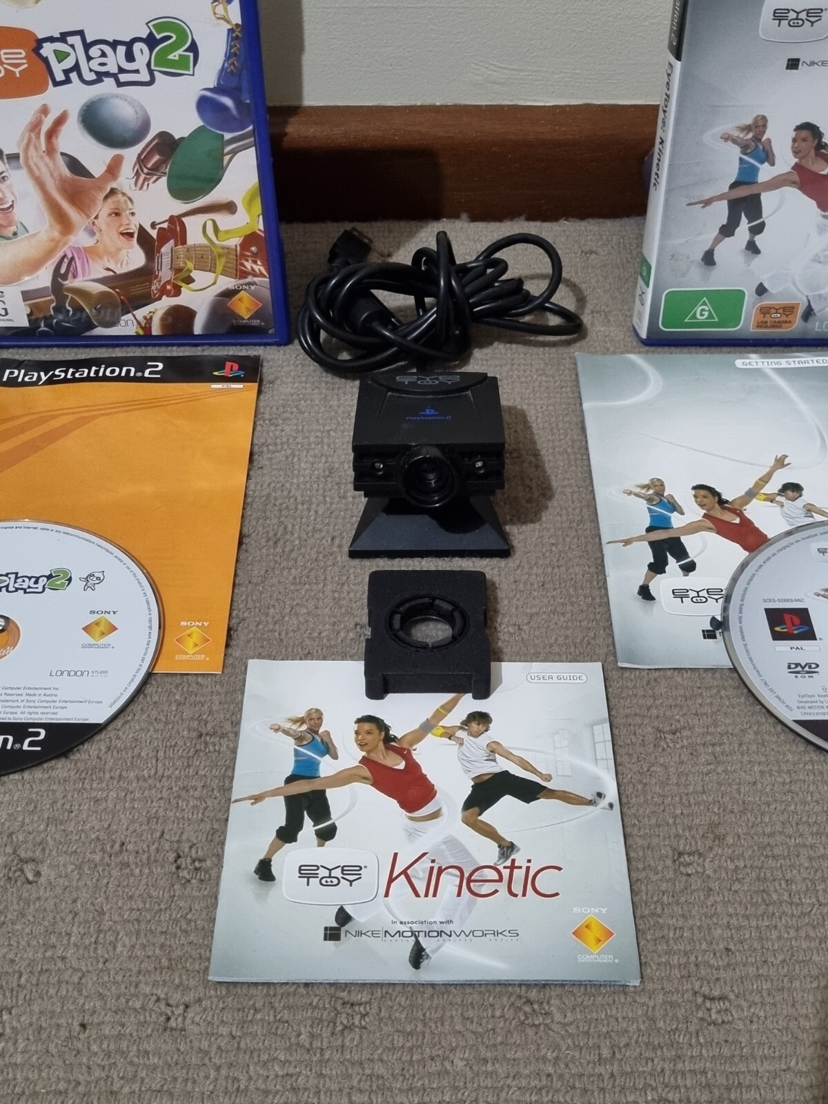 EyeToy PS2 Bundle - EyeToy Camera + 4 Games | Good Condition | eBay