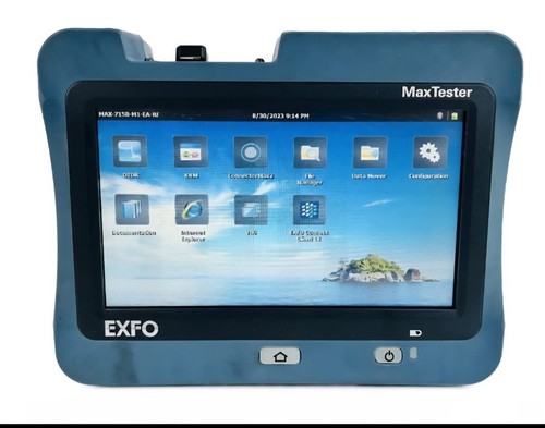 EXFO FIBER OPTIC Max Tester Kit 715B (TK-MAX-715B-M1-OI | eBay