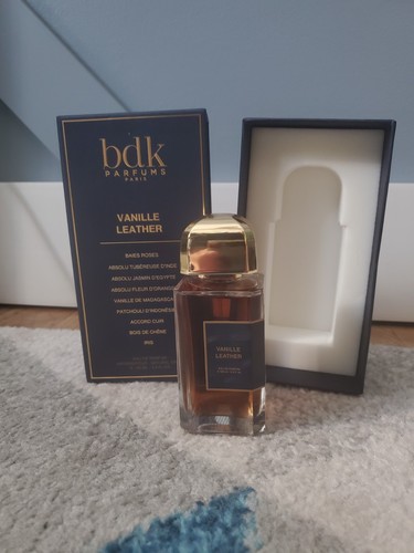 Slightly Used! BDK "Vanille Leather" 3.4 Fl Oz EDP Unisex Niche Fragrance | eBay