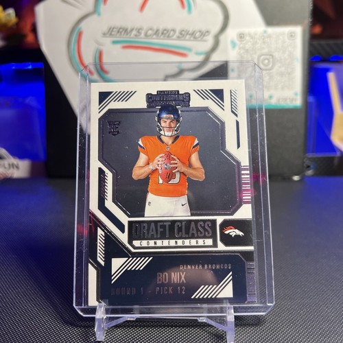 2024 Panini Contenders Football Bo Nix #23 Draft Class Contenders (RC ...