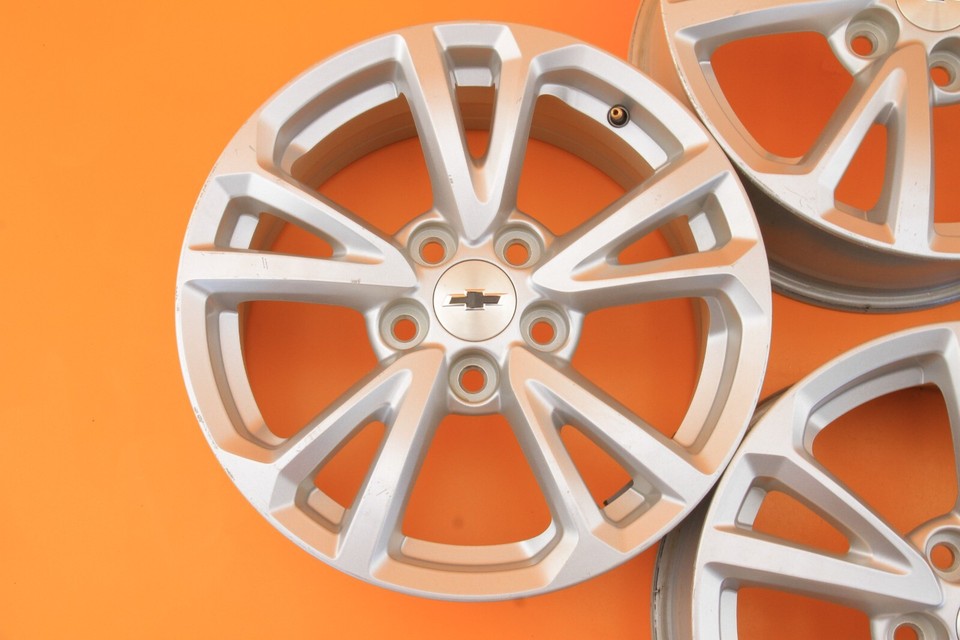 Chevrolet Equinox 2016-2017 17" Inch OEM Silver Set of 4 Wheels Rims ...