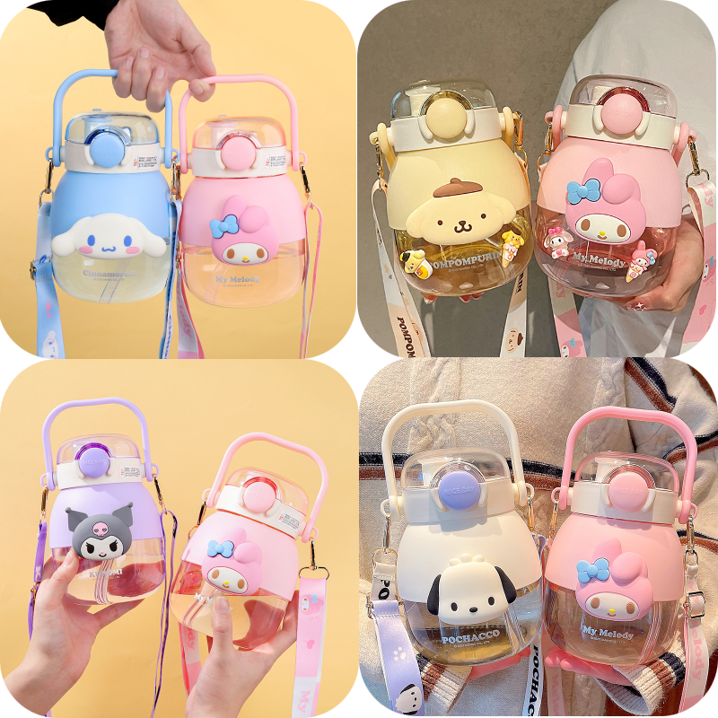 Tritan Cartoon St Cup High Capacity And Durable Plastic Water Bottle | eBay