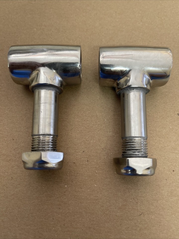 1928-1932 Ford Front Spring Perches Adjustable Polished Heads | Leaf ...