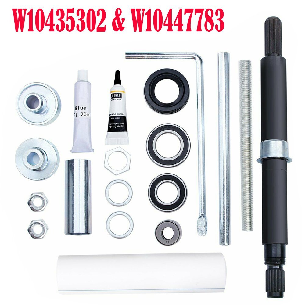 W10435302 W10447783 For Whirlpool Cabrio Bearing Seal Shaft Tool Shaft ...