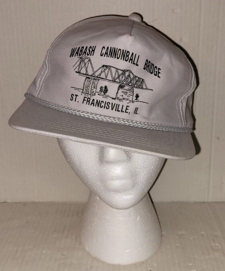 Wabash Cannonball Bridge St. Francisville Illinois Vintage Hat | eBay