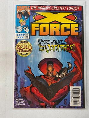 X-Force #69 Operation Zero Tolerance Vanisher 1997 Marvel Comics ...