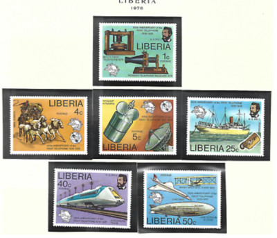 Liberia Stamps Scott #742 To 747, Mint Never Hinged | eBay