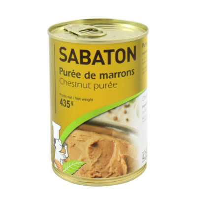 SABATON CREME DE MARRON CHESTNUT PUREE 435G - PRODUCT OF FRANCE FREE ...