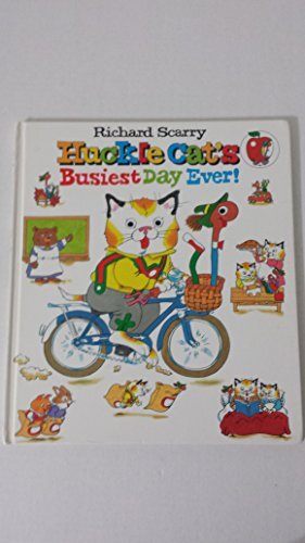 Huckle Cat's Busiest Day Ever by Scarry, Richard Hardback Book The Fast ...