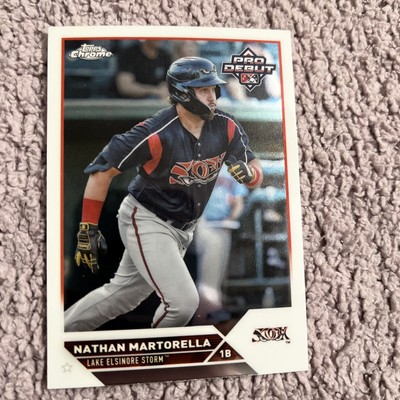 2023 Topps Pro Debut Chrome NATHAN MARTORELLA PDC-57 San Diego Padres ...