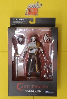 CASTLEVANIA GODBRAND ACTION FIGURE NETFLIX TV SERIES DIAMOND SELECT ...