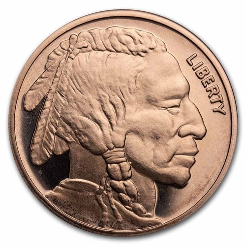 1 oz Copper Round - Buffalo .999 Fine Copper BU Coins, Made in USA | eBay