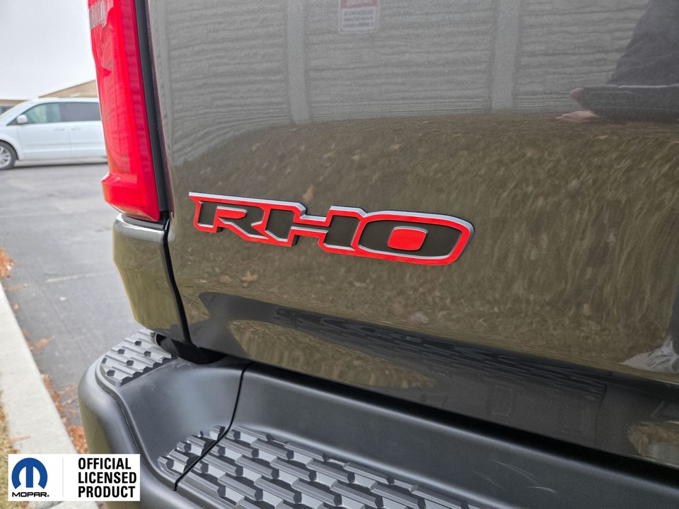 FITS 2025 Ram RHO Tailgate RHO Emblem Overlay Decals Vinyl Stickers | eBay