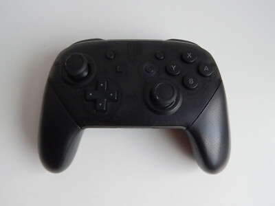 Official Nintendo Switch Wireless Pro Controller Black Genuine HAC-013 ...