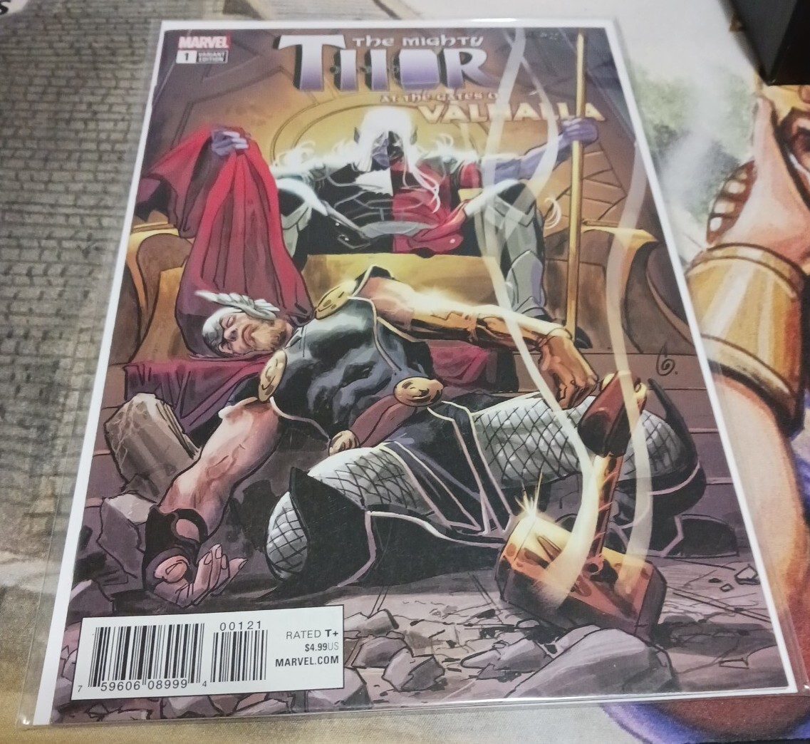 The Mighty Thor At The Gates Of Valhalla #1 Variant Garney Marvel ...