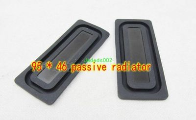 2pcs 95*46mm Bass radiator Passive speaker Auxiliary bass Audio ...