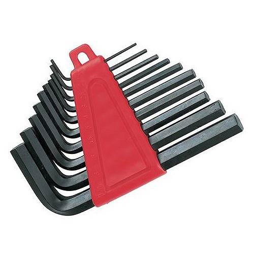 10 PIECE HEX ALAN ALLEN ALLAN ALEN KEY SET LONG METRIC 2-10MM STORAGE ...