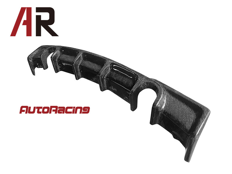 AK Style Carbon Fiber Rear Bumper Diffuser Lip For 12-18 F30 F31 335i M ...
