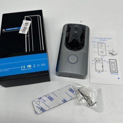 X-Smart Home Wireless Video Doorbell & Two way Smart doorbell - Open ...