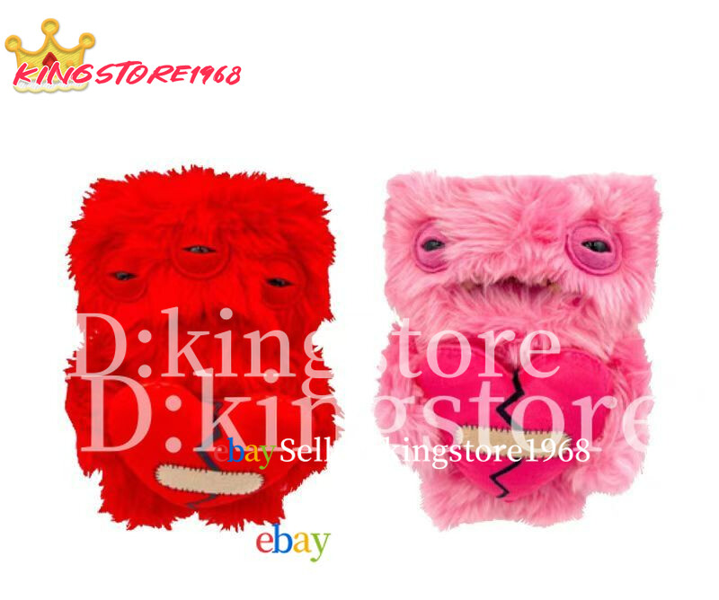 Fuggler Ugly Monster Old Tooth Pink Red Heart Love Stuffed Doll ...