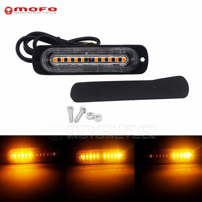 LED Car Truck Emergency Amber Light Off-Road Beacon Warning Strober ...