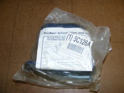 Mason Spring Floor Mount Vibration Isolator 35 - 75 lbs 5C126A NOS (n.o ...
