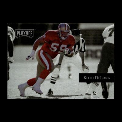 Keith DeLong 1992 Playoff San Francisco 49ers #37 R323A 52 | eBay