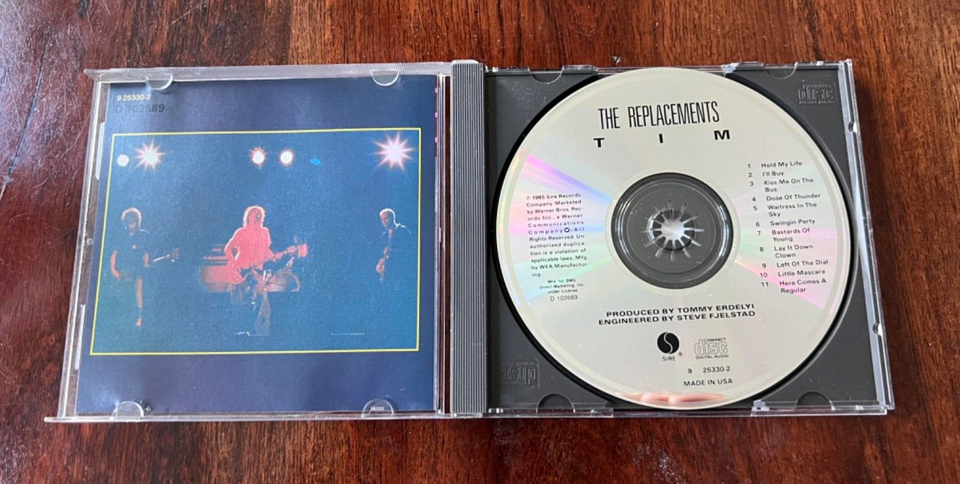 THE REPLACEMENTS CD - TIM (1985, Sire) | eBay