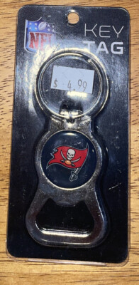 Tampa Bay Buccaneers Bucs Bottle Opener Key Chain Decal Emblem Keychain ...