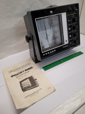 Furuno FE-600 Echo Sounder Recorder w/ Manual, Powers Up & Scrolls | eBay