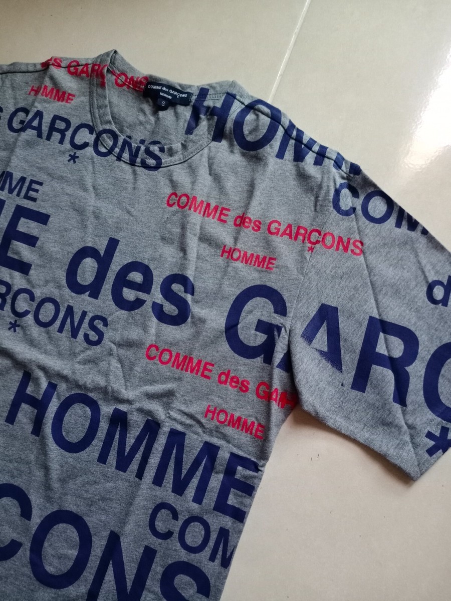 Vintage Comme Des Garcons Homme Fullprint Tee Shirt S Made Vintage Comme Des Garcons Homme Fullprint Tee Shirt S Made