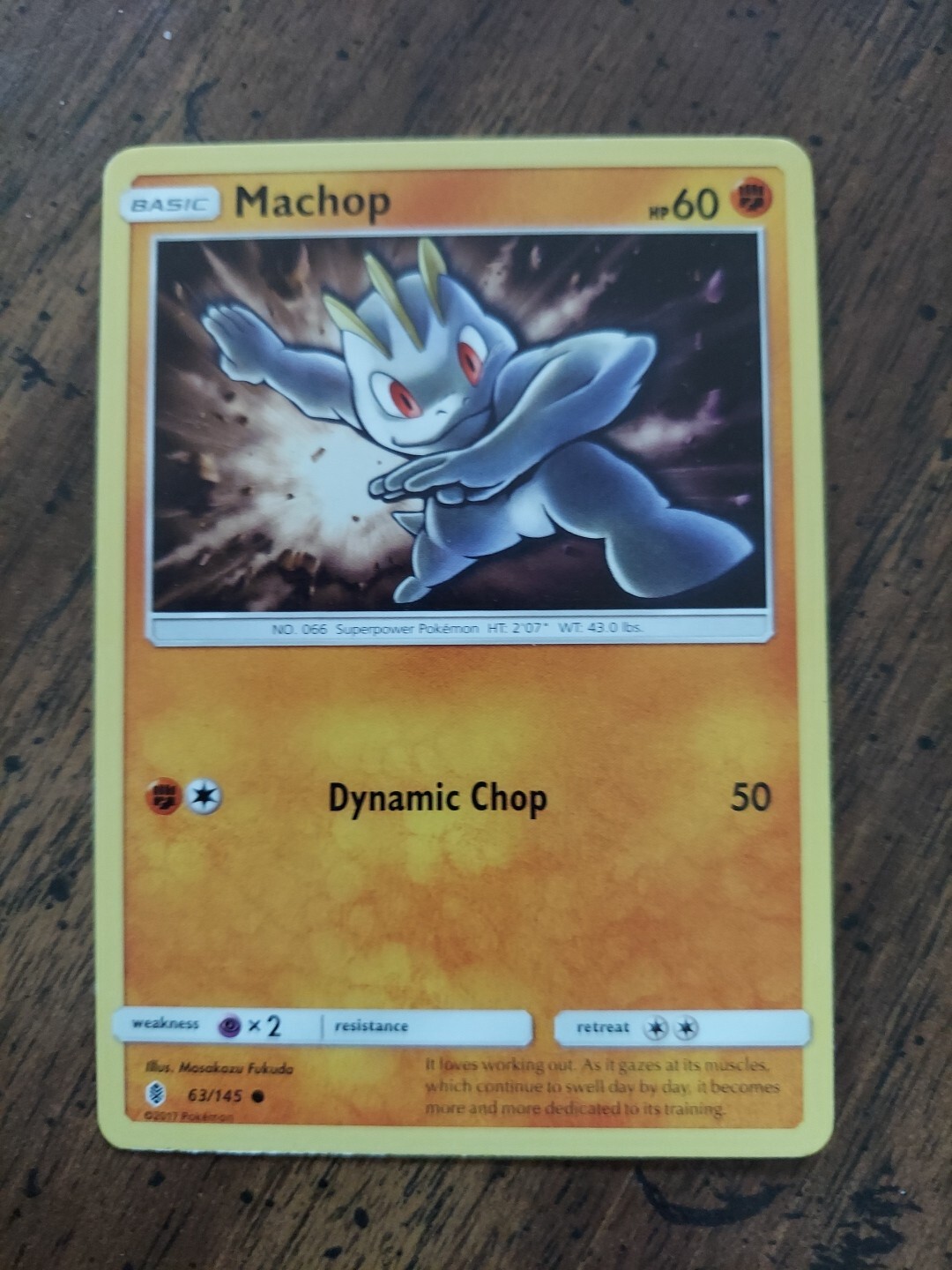 Pokemon Machop - 63/145 - Card | eBay