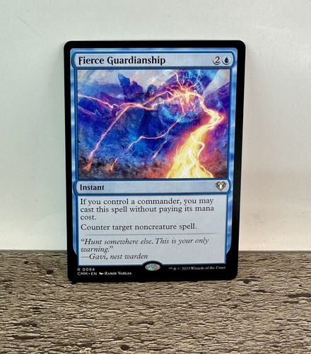 Fierce Guardianship Commander Masters Regular NM MTG | eBay
