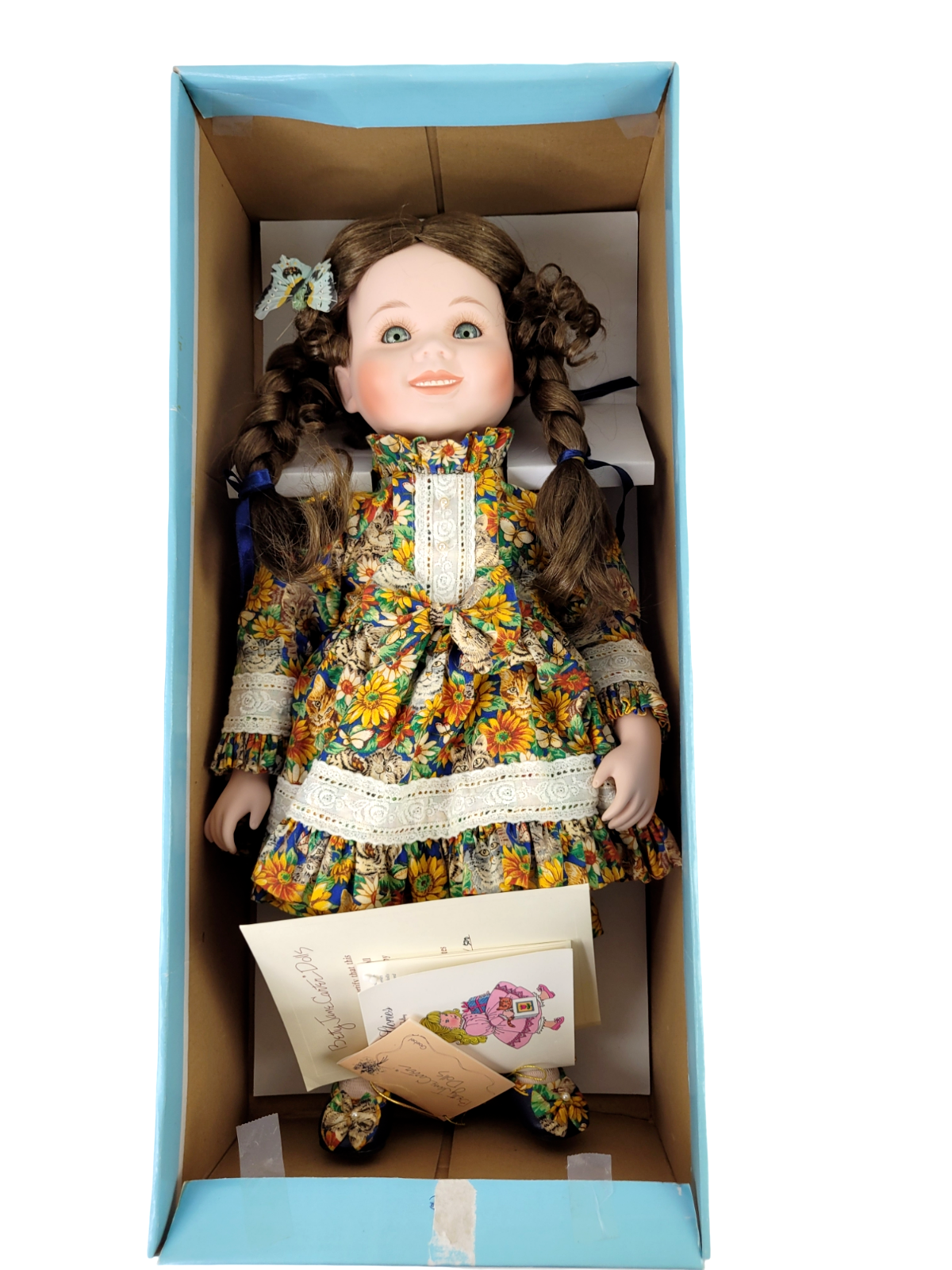 Betty Jane Carter Musical Doll Ellie Buttercup & Butterfly 18" 1993 | eBay