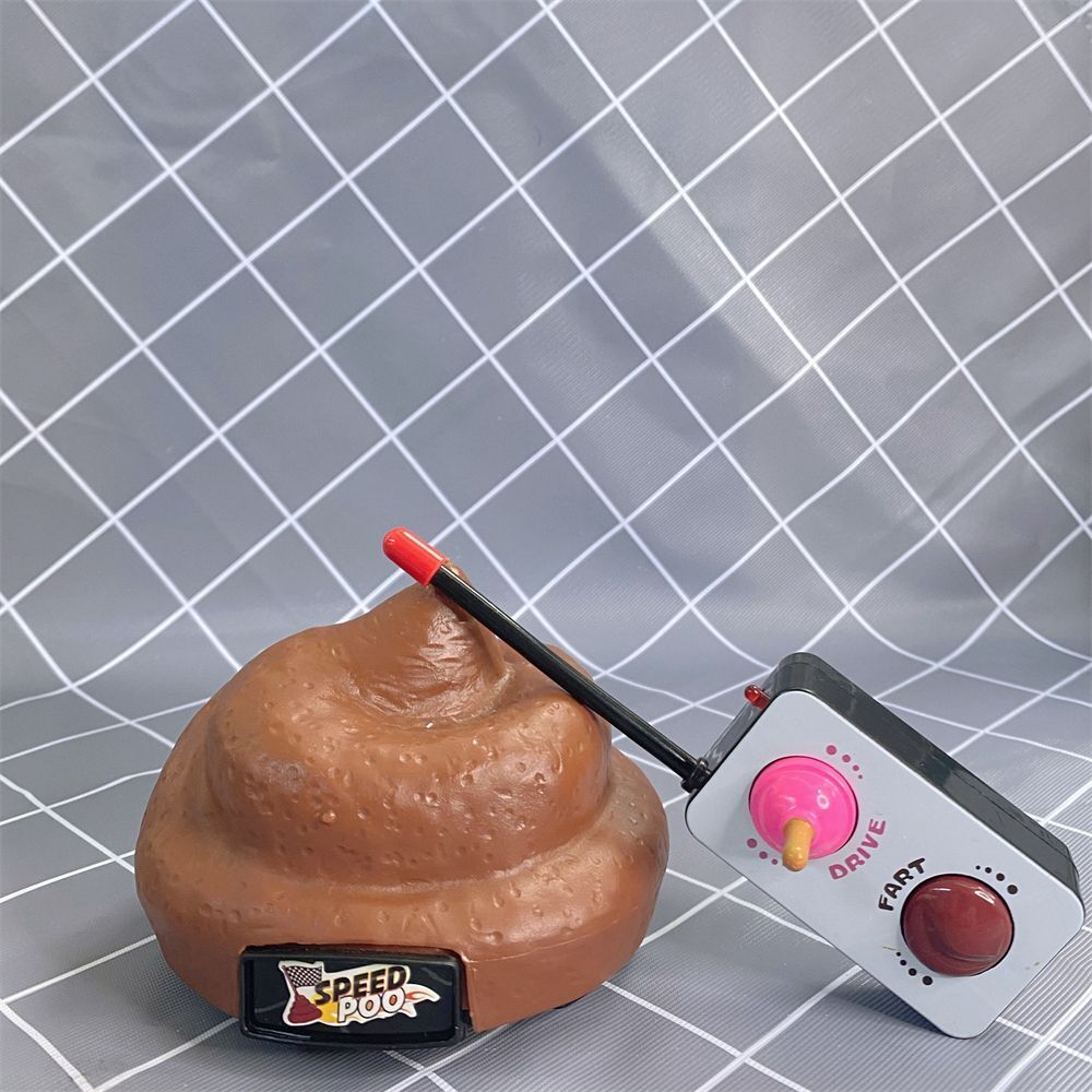 Novelty Prank Toy Fun Toys Fart Sound 360° Rotating RC Car Remote ...