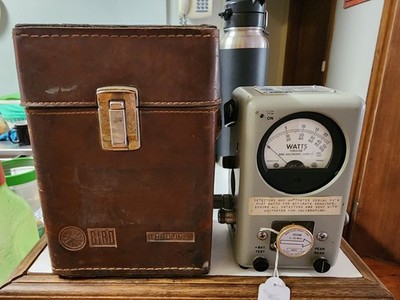 Bird Thruline Model 43 Peak reading Wattmeter cb ham radio | eBay Australia
