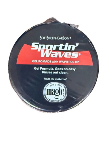 Soft Sheen-Carson Sportin Waves Gel Pomade With Wavitrol III 3.5 oz. | eBay