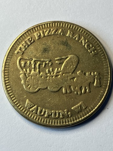Vintage Pizza Ranch Arcade Token Waupun Wisconsin #tz1 | eBay